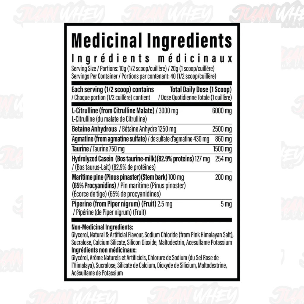 TC Nutrition Batch Pump 27 Pre-Workout – JUAN WHEY